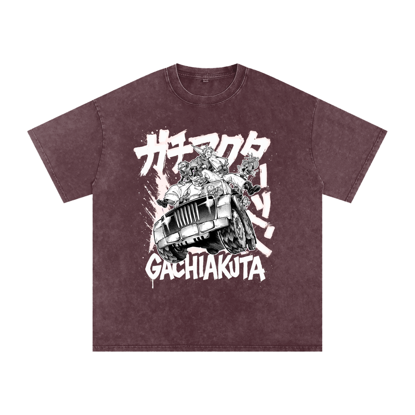Mission Acid Wash Oversize (White) – Daikokuten 大黒天